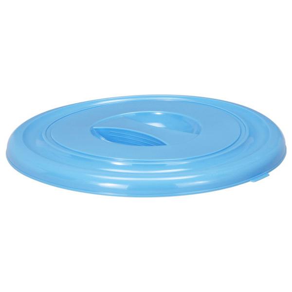 寒暖差にも強いポリエチレン製品。●強いポリエチレン製バケツフタ仕様・注意事項：●ポリエチレン●37.5ｘφ36ｘ3Hcm●フタ●ブルー