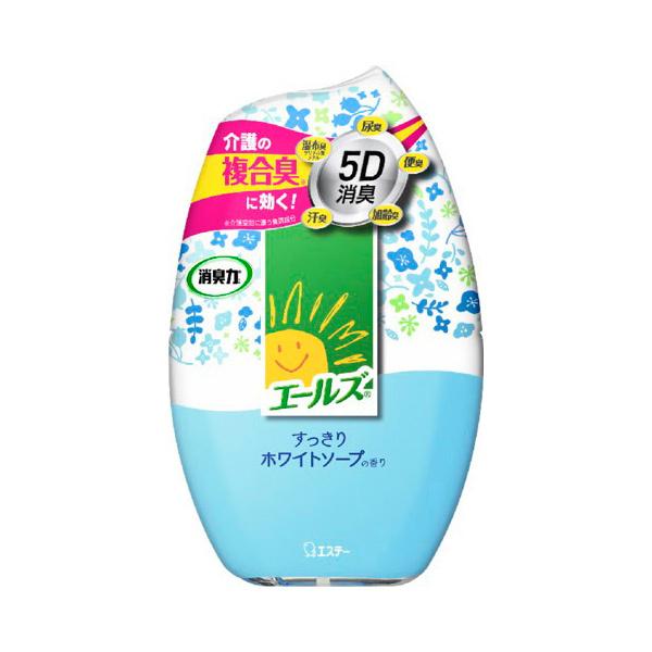 「５Ｄ消臭」が介護空間の複合臭※1に効く！「５Ｄ消臭」処方※2で介護空間をさわやかにします。ナノパウダー※３配合で、すばやく強力に空間を消臭。