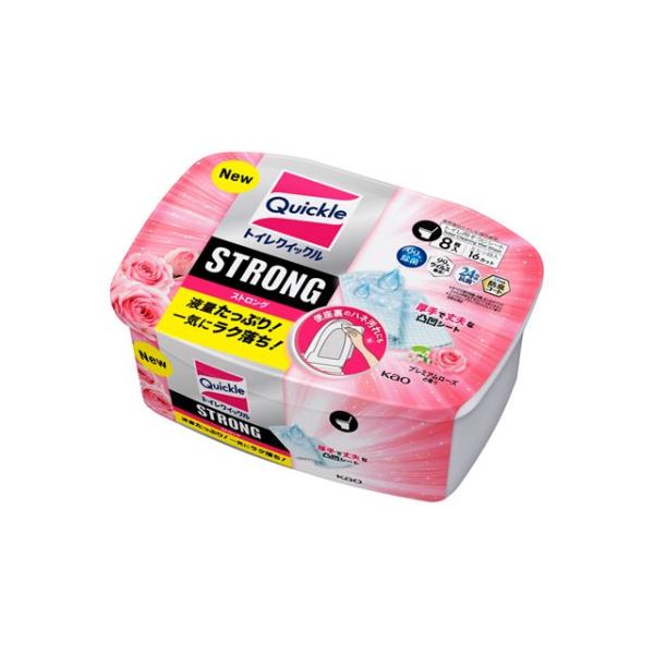 液量たっぷりだから、便座裏のハネ汚れも一気にラク落ち！厚手で丈夫な凸凹シートで、トイレまるごとこれ１枚ですっきり。プレミアムローズの香りで、心地よいトイレ空間続く。便器・便座裏はもちろん、ドアノブや壁、ほこりが溜まるタンク周りにも使えます。...