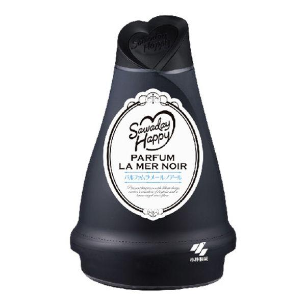 ●みずみずしい花の香りに、澄みきったオーシャンブルーのイメージを加えたマリンフローラル調の香りです。●かわいいデザインと容器形状の「SawadayHappy」●今までにない香りを、楽しい気分で使えるお部屋用芳香剤。●約3〜6週間持続します。