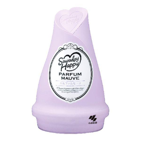 かわいいデザインと容器形状の「SawadayHappy」。今までにない香りを楽しい気分で使えるお部屋用芳香剤。上品なジャスミンの香りを中心にシトラスやフルーツでみずみずしく仕上げた、フローラルフルーティの香りです。約3-6週間持続します。内...
