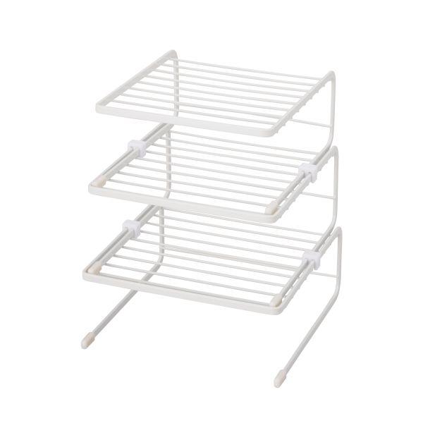 組み変え自由で食器棚に合わせて使用可能