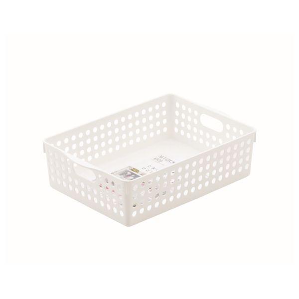 効率的な食品収納力とデザインが自慢のバスケット。お部屋の小物類はカラフルバスケットで分類収納。