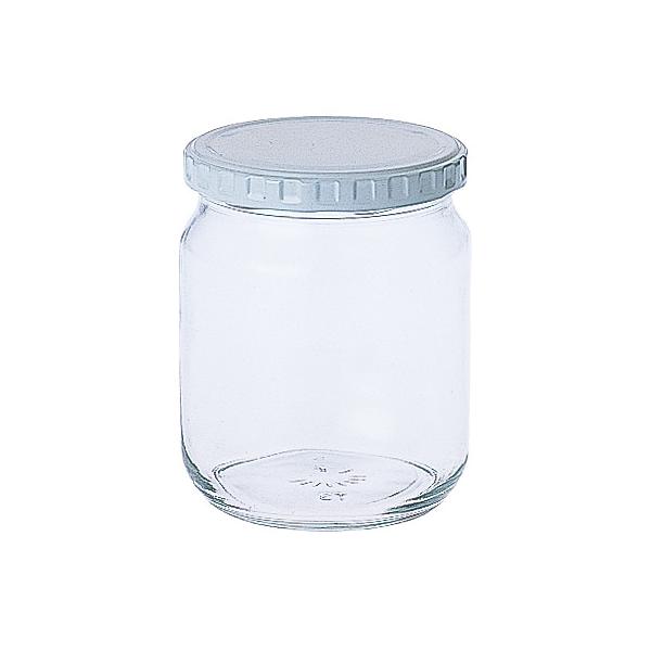 ジャムづくりに使えるガラス製の保存瓶。スクリューキャップでしっかり密封・密閉。日本製。