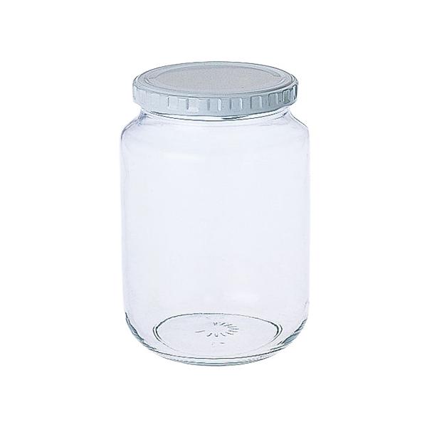 ジャムづくりに使えるガラス製の保存瓶。スクリューキャップでしっかり密封・密閉。日本製。