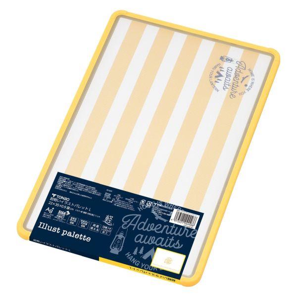 おしゃれなイラスト付きの軽量まな板。両面使えるので衛生的です。四隅フチノンスリップ加工ですべりにくくなっています。食洗機対応。塩素系漂白剤が使えます。銀イオン配合で、SIAA抗菌加工が施されています。カラー：オレンジサイズ(約)：幅35×奥...