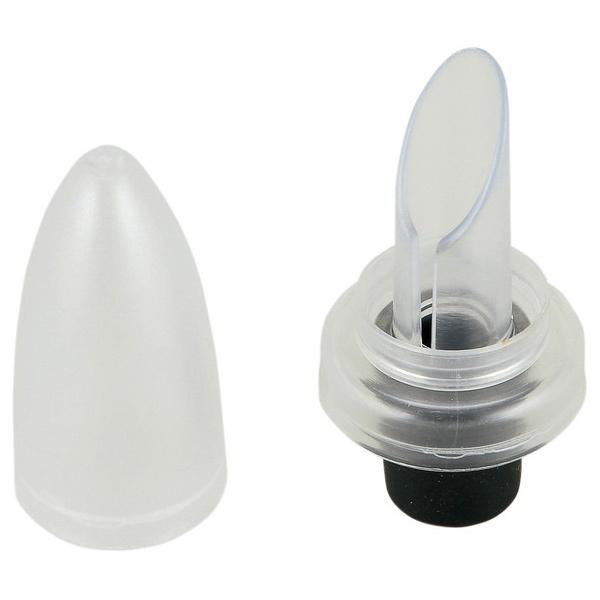 残ったワインの保存用ワインキャップです。注ぎ口付きです。仕様・注意事項材質：本体・キャップ/ABS樹脂(耐熱温度70℃) ゴム部/合成ゴム本体サイズ：35×35×85mm重量：17g生産国：中国