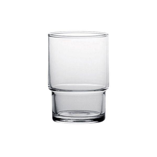 業務用強化グラスのトップブランドがお届けするタンブラー。スタック機能を重視したお冷や用グラスで、様々なシーンで活躍します。食洗機対応。サイズ：Φ67mm×H95mm製造国：日本