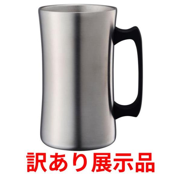 店頭展示商品です。傷や汚れ等がある場合がございます。予めご了承ください。真空断熱構造で、飲みごろ温度を保ちます。ステンレス二重構造で、本体内側と外側の間は真空になっています。外気への熱伝導がおさえられ、冷たいものも温かいものも飲みごろ温度を...