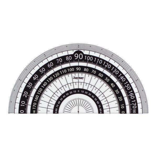 ハイコントラストで視認性の良い定規。5cm毎の大きな数字・矢印付きメモリ・はし0メモリがとても使いやすい