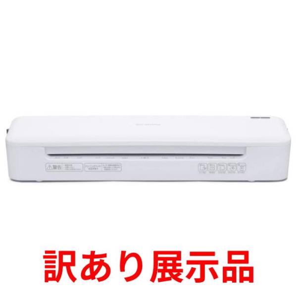こちらの商品は訳あり店頭展示商品です。必ず下記赤枠の「【訳あり商品】購入前に必ずご確認ください」の内容をお読みいただき、ご承知ください。35秒でウォームアップができる高速軌道のラミネーターです。75μ-100μのフィルムに対応ができます。フ...