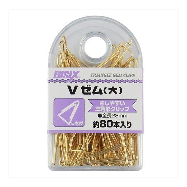 全長２９ミリのゼムクリップ。約８０本入り。バネ力が強く、紙をいためにくい日本製。