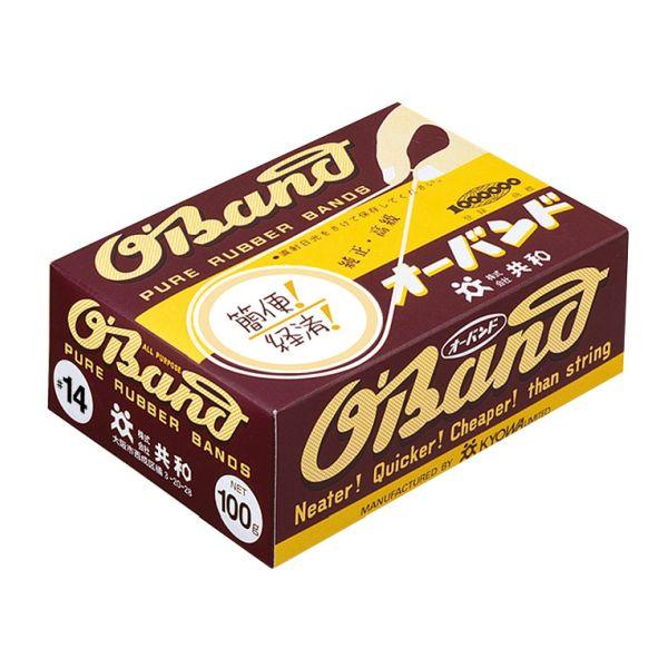 アメ色ゴムバンドとして大正時代から親しまれてきた、純ゴム使用の幅広い用途をもつ、結束材です。内径32mm折径50mm幅1.1mm厚さ1.1mm。