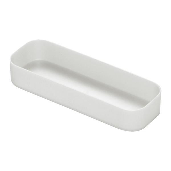 化粧品等の小物収納に　他のライフトレーと組み合わせて使用できます。●サイズ：幅７５×奥行２１５×高さ３６ｍｍ