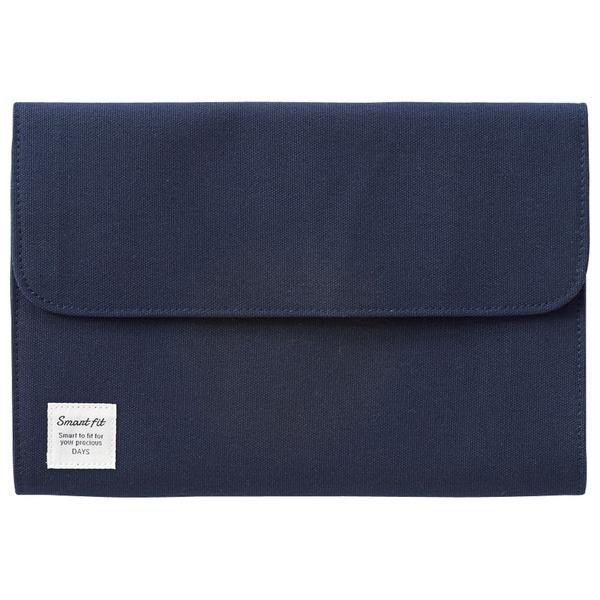 大きく開いて中身が見やすいジャバラタイプ。たくさんのポケットで分類整理。本体材質：コットン・ポリエステル商品サイズ：幅250×高さ170×奥行15mmパッケージサイズ：幅250×高さ170×奥行15mm