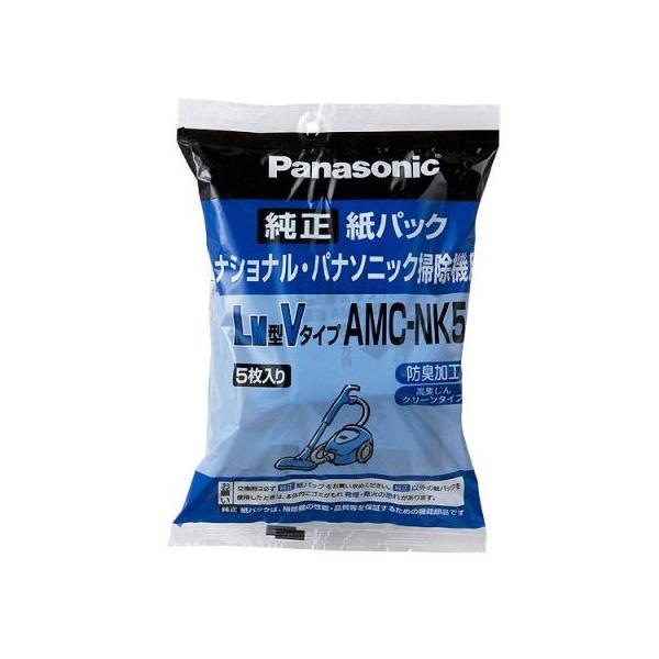 掃除機用紙パック(LM型Vタイプ)　です。仕様・注意事項●適応機種：AMC-ZC5、AMC-NC5、AMC-S5、AMC-HC10、AMC-U2の適応機種以外の紙パック式クリーナー全機種対応●防臭加工●入り数：5枚