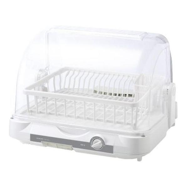 コンパクトなのに大容量。お手入れしやすく軽い、樹脂カゴタイプの食器乾燥機。樹脂かご・はし立てに抗菌作用のある「銀イオン」を練り込んでいます。パワフル風量ですばやく乾燥。気にせず使える低騒音設計です。たっぷり6人分の食器が入ります。●タイマー...