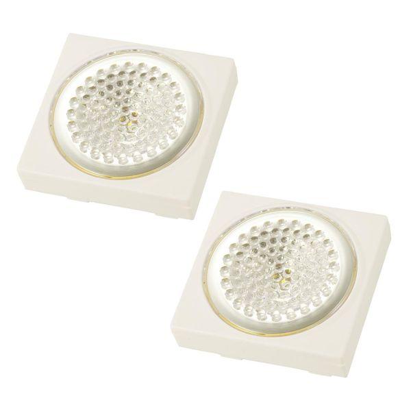 【 特 長 】● ワンップッシュで点灯● 電池式でミニサイズだから狭い場所でも取付OK● キッチンやキャビネットの中、子供部屋の夜間用ランプ、車内の追加照明などに● 取付けに便利なプレート付【 仕 様 】■ 電源：単4形乾電池×3本（別売）...