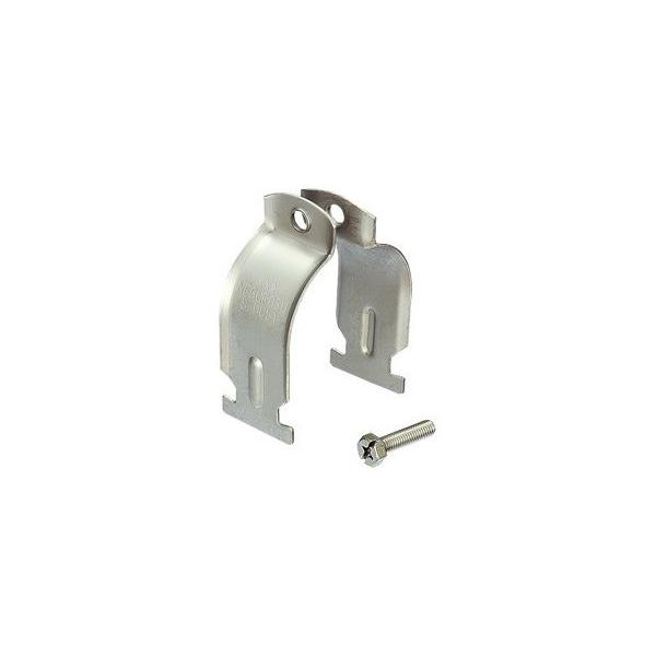 ダクターの固定に使用出来ます。ステンレスタイプです。仕様・注意事項：●材質：ステンレス鋼(SUS)●取付ねじサイズ：六角M6x20●寸法A(mm)：50●寸法B(mm)：40●適合ダクター：D15,D20,D1,D2,D3●適合鋼製電線管（...