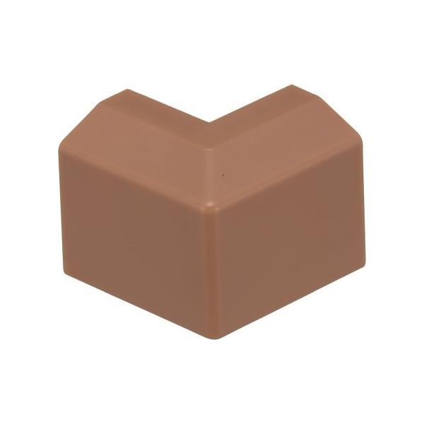 モール配線のコーナー部分をきれいに安全に仕上げます。ワンタッチではめられる構造です。●材質：ABS ●適合モール：3号