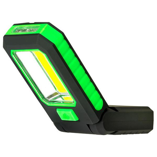 懐中電灯・強力ライト●マグネット（180°回転）●フック付き仕様・注意事項■明るさ：COB　lEDパネル　210lm、lEDトーチ　20lm■電池寿命：COB　lEDパネル　2時間30分、lEDトーチ　24時間■電源：単四形アルカリ乾電池×...