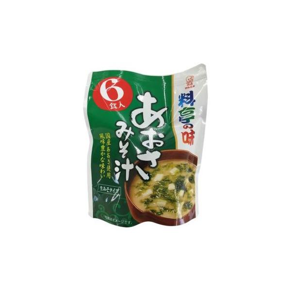 具材は国産の風味豊かなあおさを使用し、みそはすっきりとした味わいの信州淡色系米みそに、かつおと昆布の合わせだしで仕上げました。名称：即席みそ汁(生みそタイプ)原材料名：【調味みそ】米みそ(国内製造)、食塩、昆布エキス、かつおエキス、かつお節...