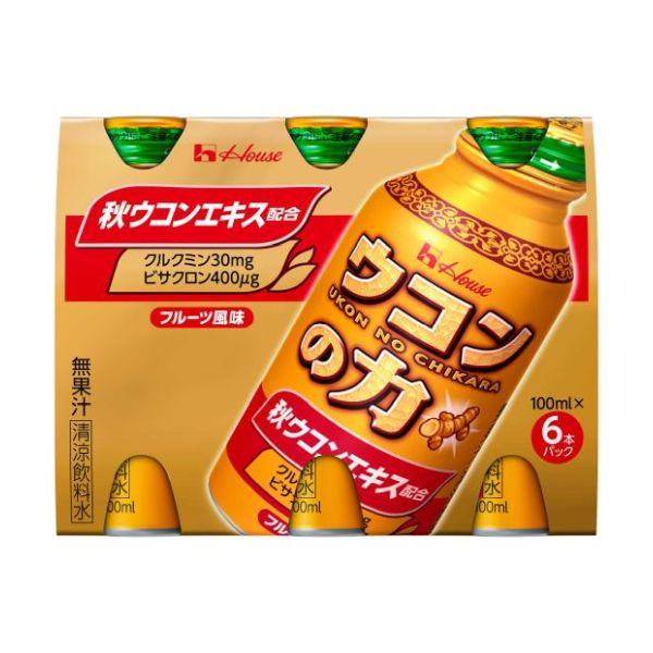 秋ウコンエキスを配合。忙しい方の今日と明日の元気をおいしくサポート。名称：清涼飲料水(ウコンエキス入り飲料)原材料名：果糖ぶどう糖液糖(国内製造)、秋ウコンエキス、食塩/酸味料、環状オリゴ糖、増粘多糖類、ウコン色素、香料、甘味料(アセスルフ...