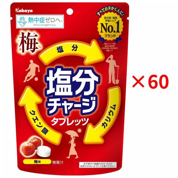手軽に素早く塩分補給できるタブレットです。様々な年代の方に味わっていただける梅味。名称：清涼菓子原材料名：砂糖(国内製造)、ブドウ糖、水飴、食塩、乳糖/添加物：クエン酸Na、クエン酸、乳化剤、塩化K、香料、フマル酸Na、着色料(ビタミンB2...