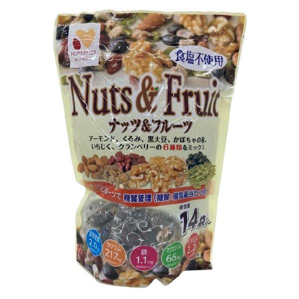 アーモンド、くるみ、黒大豆、かぼちゃの種、いちじく、クランベリーの6種類をミックス。ナッツとフルーツで、おいしく簡単に糖質管理。名称：菓子原材料名：アーモンド(アメリカ)、くるみ、黒大豆、かぼちゃの種、乾燥いちじく(いちじく、米粉)、糖漬け...