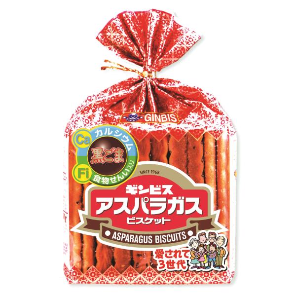 愛されて三世代。1975年と2008年にモンドセレクション金賞を受賞した、ロングセラービスケット。名称：ビスケット原材料名：小麦粉(国内製造)、砂糖、植物油脂、ショートニング、ごま、ぶどう糖、転化糖蜜、食塩、食物繊維、イースト/膨張剤、炭酸...