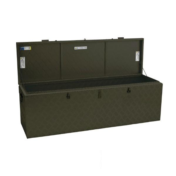 ※沖縄・北海道・離島は追加料金が発生する場合があります送料無料　アルインコ　万能アルミボックス グリーン 271L BXA150GR