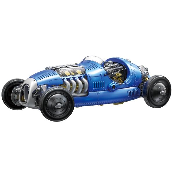 ■1〜4速＋バックのギアシフト機構搭載！■デファレンシャルギアなど、リアルなメカ！■エンジン部は透明パーツで動きが見える！レトロフォーミュラは、トランスミッションやデファレンシャルギア、前後のサスペンション、ステアリングシステムなど、本物の...