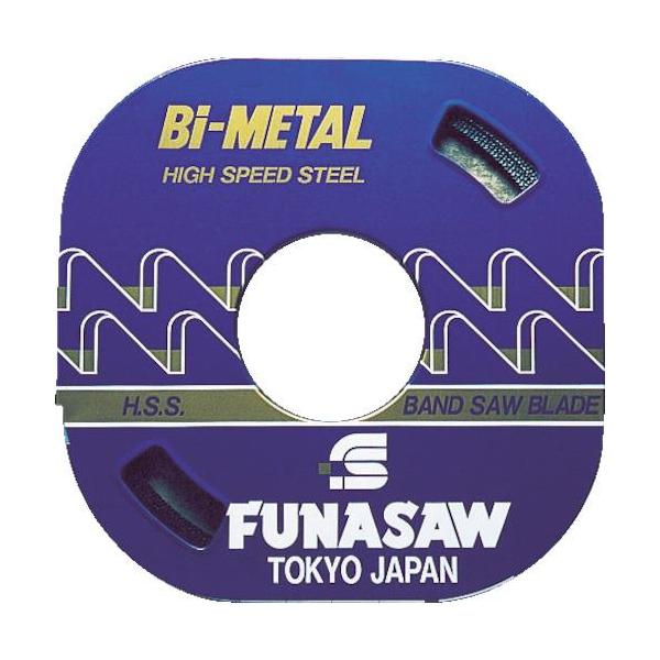 《メーカー》フナソー（株）《品番》BIM4CL《特長》●最高級ハイスの切刃を特殊合金母材の上に電子ビーム溶接したブレードです。《用途》●ステンレス、アルミをはじめ難削材の切断に。《仕様》●山数:12●全長(m):30●幅(mm):4●厚さ(...