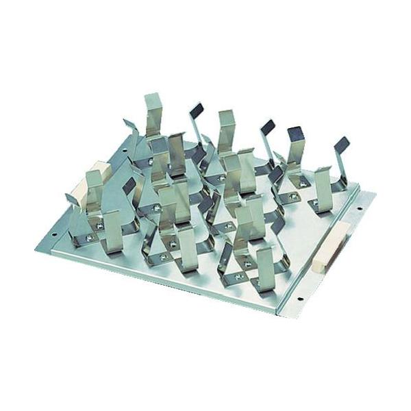 《メーカー》アズワン（株）《品番》1-205-05《特長》●クランプ爪を移動させる事により、2種類の三角フラスコに使用できます。《用途》《仕様》●摘要:三角フラスコ50・100ml/16個●型番:F-01《仕様２》《原産国（名称）》日本《材...