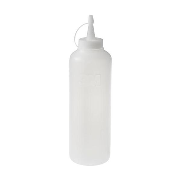 《メーカー》スリーエム　ジャパン（株）オート・アフターマーケット製品事業部《品番》S/BOTTLE《特長》●先端をカットし、塗布量を調節できます。●ふた付です。《用途》●液状コンパウンドの小分け容器に。《仕様》●容量(ml):500●直径(...