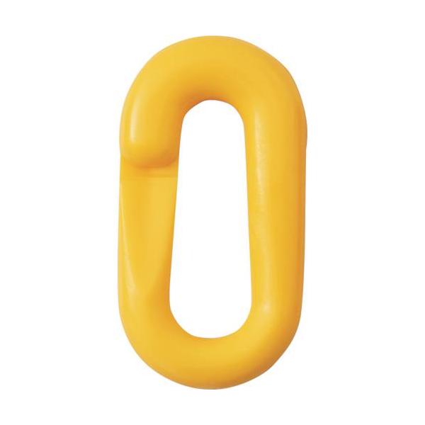 《メーカー》（株）日本緑十字社《品番》284143《特長》●プラスチック製チェーンのジョイント用パーツです。《用途》●プラスチックチェーンの連結に。《仕様》●色:黄●径(mm):6●横(mm):20●縦(mm):39.5●線径(mm):6《...