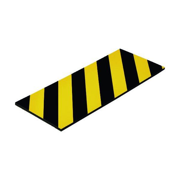 《メーカー》（株）日本緑十字社《品番》247080《特長》●危険標示機能および保護クッション効果があります。●カッターで切断できます。《用途》●工事現場、工場での危険防止に。●駐車場での危険標示と自動車のスリ傷防止に。《仕様》●色:黄/黒●...