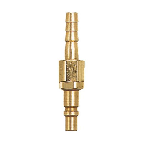 《メーカー》日東工器（株）《品番》33PHB BRASS NBR     《特長》●誤接続防止のため酸素用・燃料ガス用ではめ合いサイズが異なります。《用途》●ゴムホース取付用逆流防止弁付《仕様》●品名:燃料ガス用プラグ●適合流体:燃料ガス●...