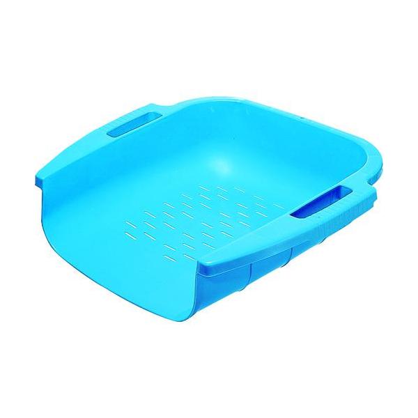 《メーカー》積水テクノ成型（株）《品番》NMP1《特長》●持手付で軽量なため、作業性に優れています。●丈夫で長持ちし、農業や造園など幅広く使用できます。●メッシュ形状《用途》●砂利の運搬や農業・造園全般に《仕様》●色:ブルー●幅(mm):4...