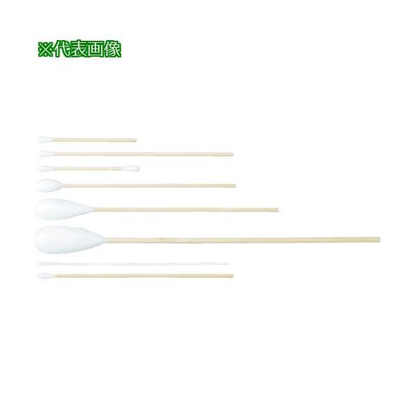 《メーカー》ハクゾウメディカル（株）《品番》1240003《特長》●医療用の綿棒の未滅菌品です。●綿部の大きさは、用途に応じ豊富な種類を用意しております。《用途》●医療向けに。《仕様》●先端径(mm):10●軸長(mm):150●タイプ:片...