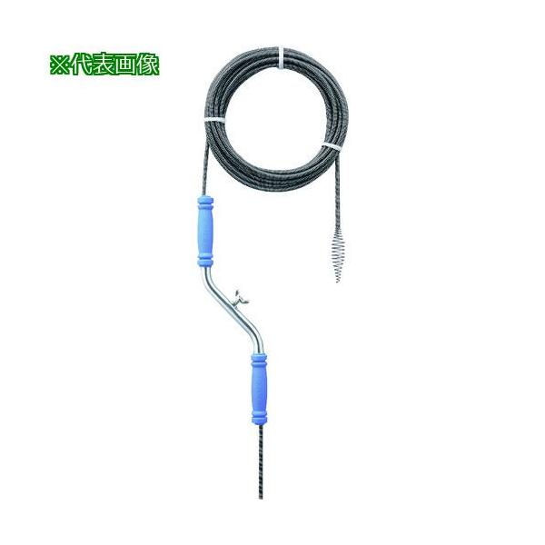 《メーカー》ＳＡＮＥＩ（株）《品番》PR801-10《特長》●8mmの太いワイヤーでパワフルです。●排水管内をスムーズに通過します。●ダブルグリップで回転させながら、つまりや汚れを粉砕します。《用途》●排水管のつまりの除去に。《仕様》●清掃...