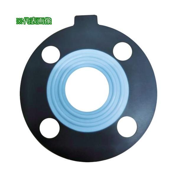 《メーカー》（株）ダイコー《品番》DP-PTFE-10K-50A《特長》●EPDMゴム成形品にPTFEフィルムを加圧加熱成形し、一体密着させたガスケット材です。●ゴム特有の弾性とPTFEの防食性を兼ね備え、シール性に優れています。●締付け面...