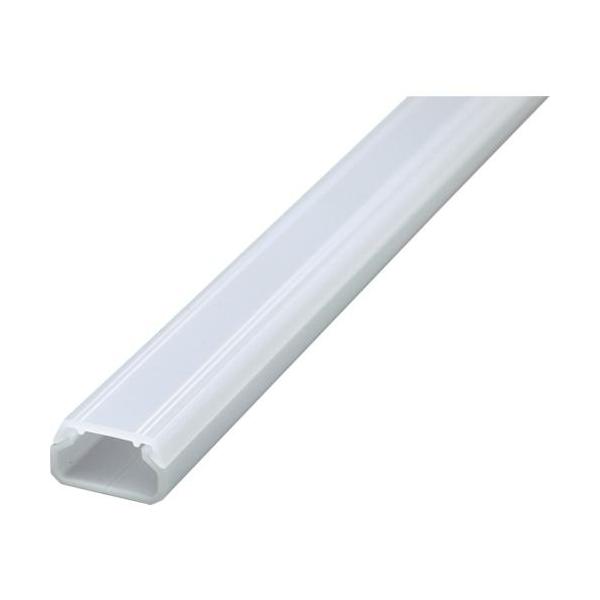 《メーカー》マサル工業（株）《品番》SFM1HT《特長》●中身が見える多用途なカバーです。●施工の際には、両面テープの併用をお勧めします。●取り付け用のビス穴(φ4)が3穴あります。《用途》●LANケーブルや電話線などの配線に適した樹脂製カ...