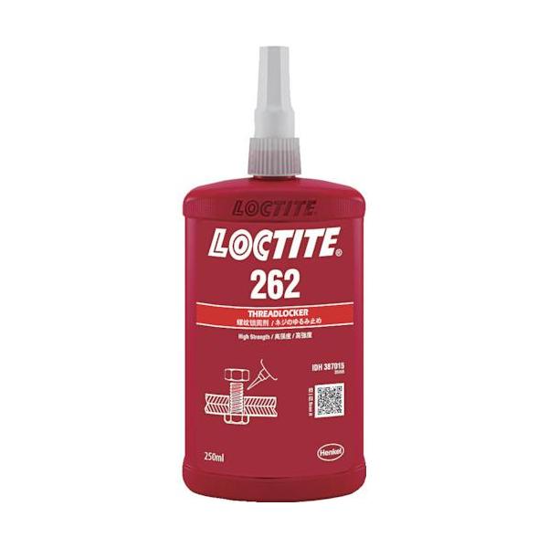 《メーカー》ヘンケルジャパン（株）ＡＣＭ事業部《品番》262-250《特長》●ねじや軸などの金属部品のすき間に入り空気が遮断されると硬化します（空気にふれているときは硬化しません）。●1液性のため作業の簡略化や時間の短縮など作業性の能率が図...