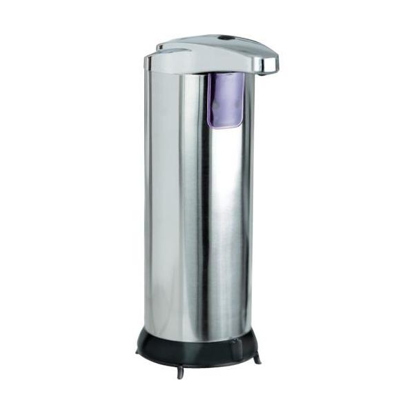 《メーカー》（株）メテックス《品番》STF-ASD250-SV《特長》●コンパクトサイズなのに、手をかざすだけで適量の液体せっけんが吐出されます。●赤外線センサーの反応で液体せっけんが出るので、汚れた手でも触ることなく衛生的です。●スイッチ...