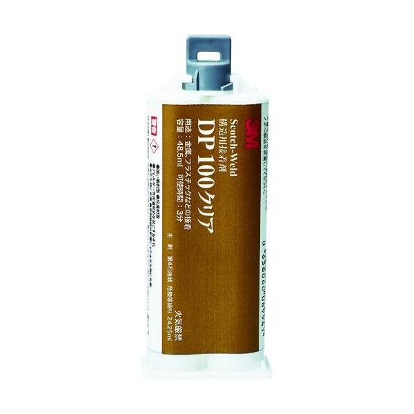 《メーカー》スリーエム　ジャパン（株）テープ・接着剤製品事業部《品番》DP100 CLE 48ML《特長》●2液混合をノズル内部で瞬時に行えるため、手による計量、混合の手間を省け、ライン工程上の連続作業が容易にできます。●必要量だけ吐出でき...