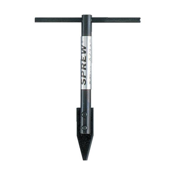 《メーカー》日本スプリュー（株）《品番》EX-3《特長》●挿入されたスプリューに刃先を力強く押し当て、左回転させることで、抜き取ることができる工具です。●タップ溝を傷付けずに抜き取りが可能です。《用途》●挿入済のスプリュー・インサートを抜き...