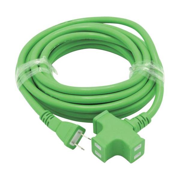 《メーカー》星光商事（株）《品番》KY23《特長》●ソフトケーブル使用で冬でも固くならないです。●タップ部分は十字型で3方向に分岐可能です。●最大合計1500Wまで使用できます。●タップ本体、プラグは衝撃に強い二重構造です。《用途》●電気器...