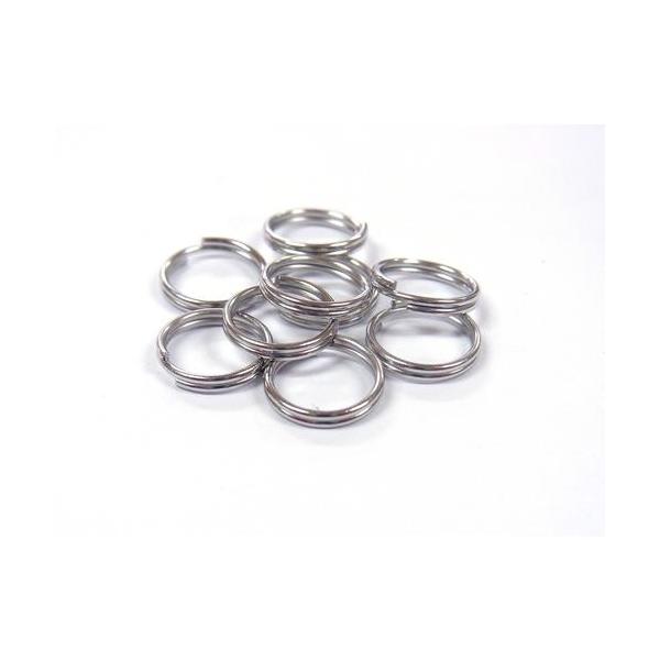 《メーカー》（株）ニッサチェイン《品番》P-839《特長》●Wリングに強度と美しさを加えたリングです。●水回りに最適なステンレス製です。《用途》●チェインやワイヤーロープの先端金具・ジョイント金具に。《仕様》●A(mm):5●線径(mm):...