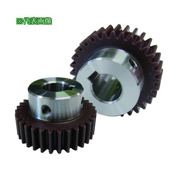 《メーカー》小原歯車工業（株）《品番》NSU2-25J15《特長》●ナイロン製の歯部にS45Cのボスを融着固定して、キーみぞ、タップ等の安全性を高めています。《用途》●動力伝達用歯車。《仕様》●歯数:25●形状:S1K●基準円直径(mm):...